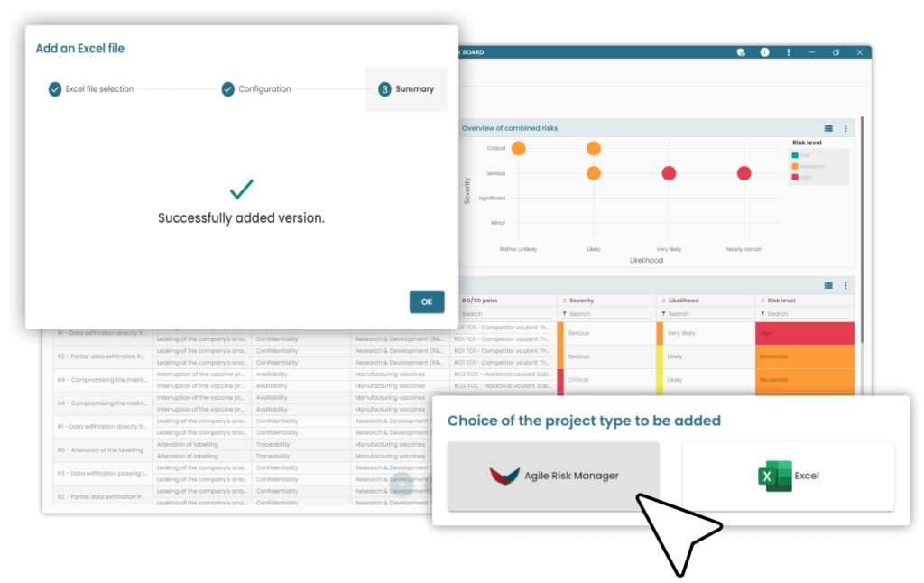 Agile Risk Board - Cyber risks management software - ALL4TEC